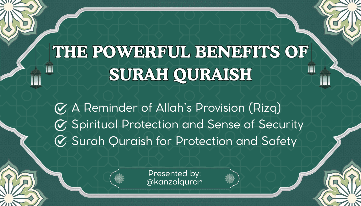 Powerful Surah Quraish Benefits for Rizq, Success Protection